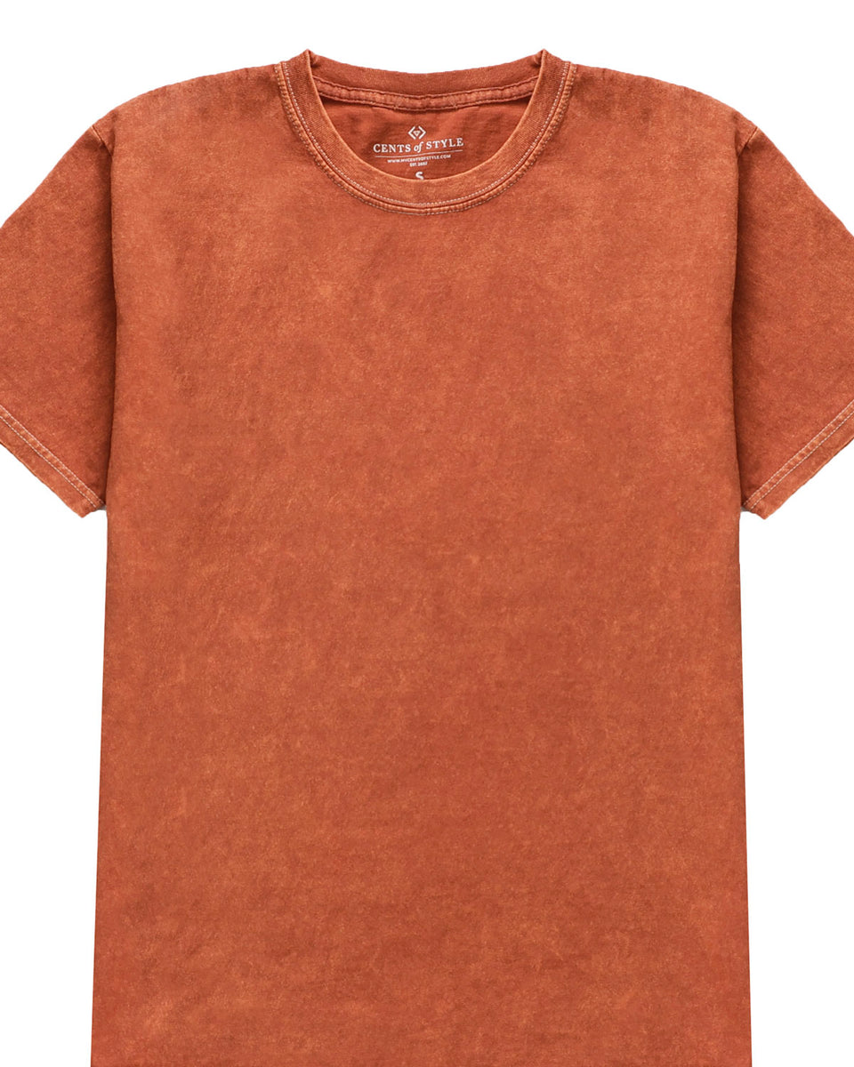 Terracotta Crew T-Shirt | M-3XL – Cents Of Style